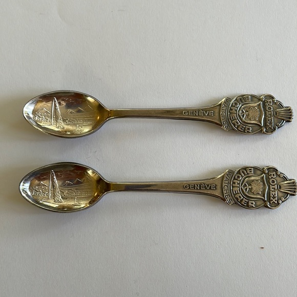 Rolex | Dining | Vintage Rolex Spoons Set Of 2 | Poshmark